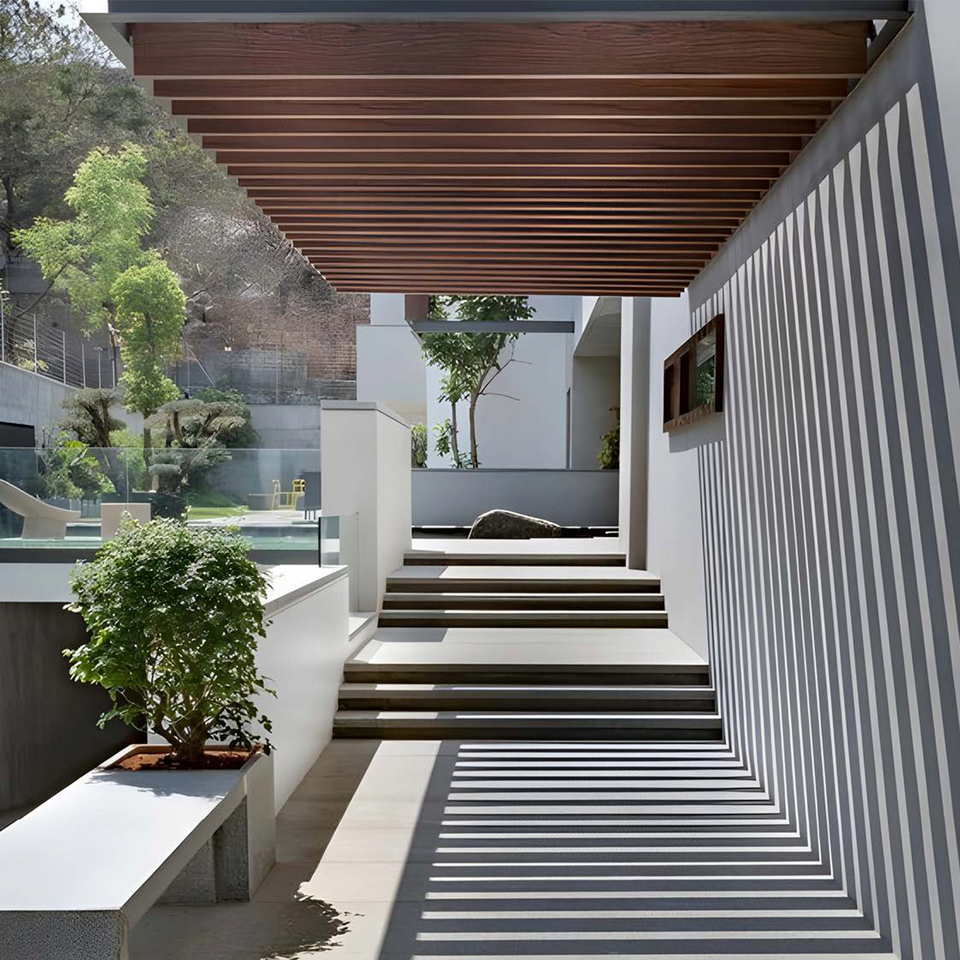 Viga WPC para exterior Nogal 10 x 5 x 290 (Venta por pieza) – Paneldot
